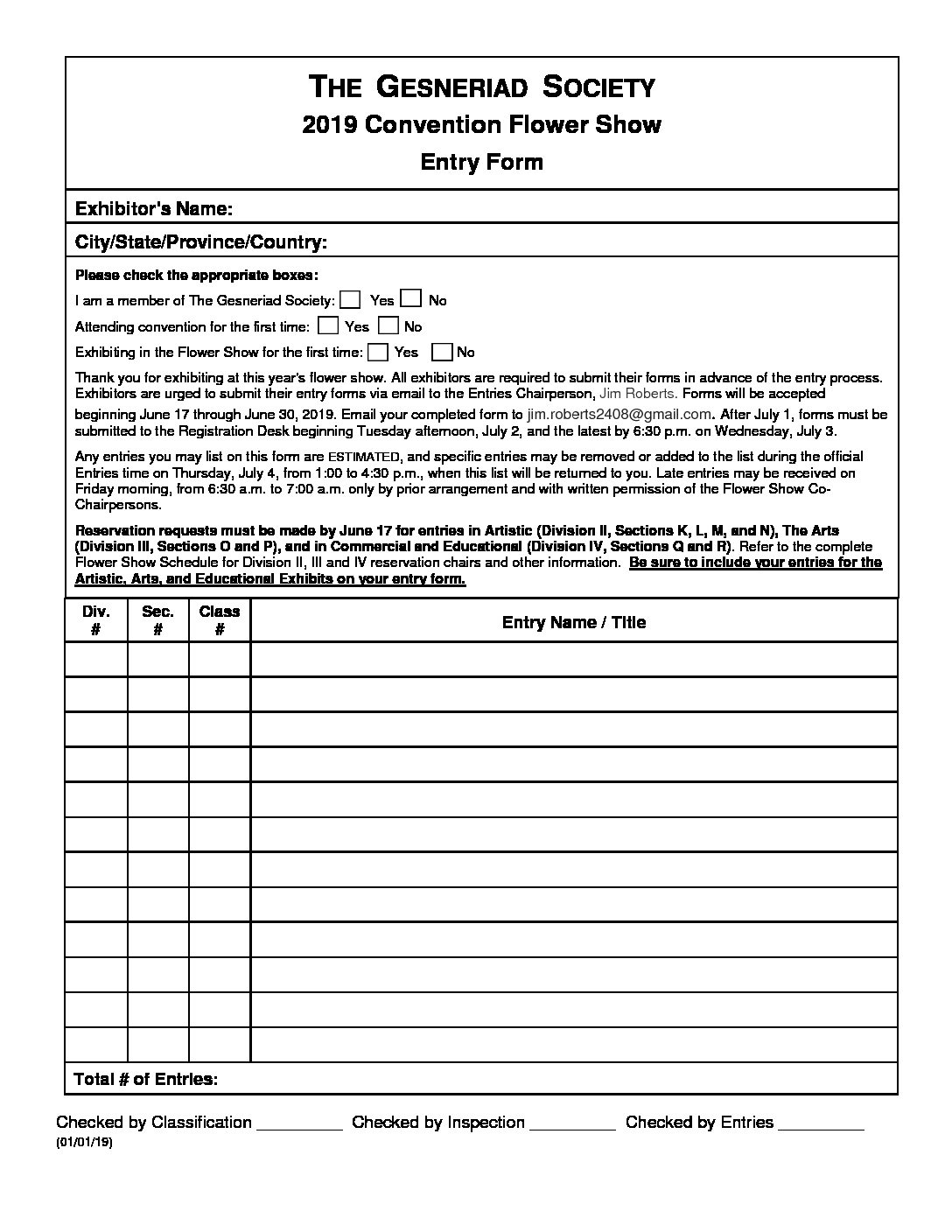» 2019 Flower Show Entry Formv3-Fillable